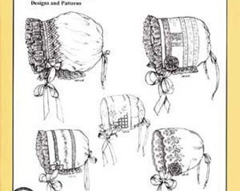 Heirloom Bonnets I Patterns by Ginger Snaps Designs | Etsy