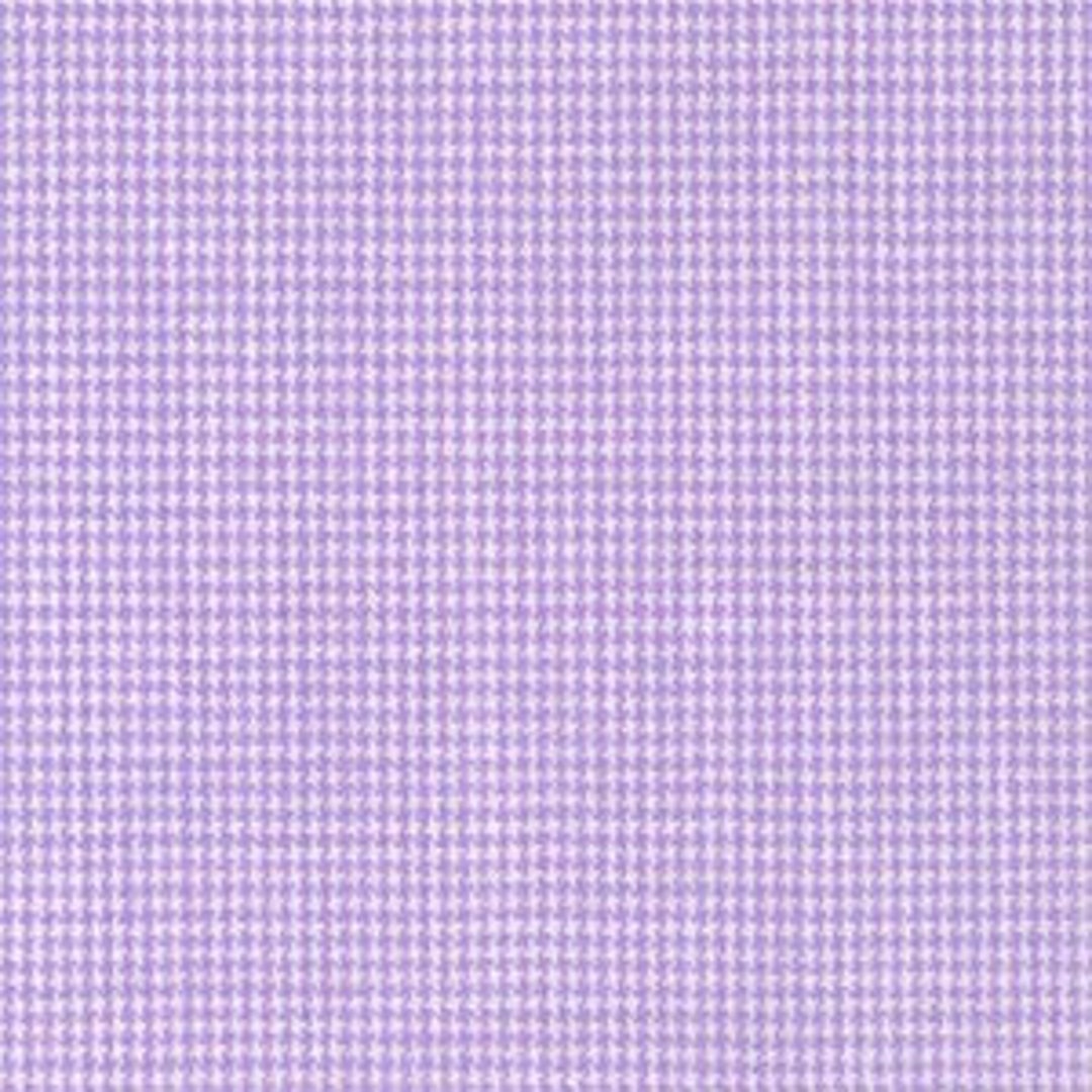 Lilac Micro-check 1/32" Fabric by Fabric Finders - Etsy