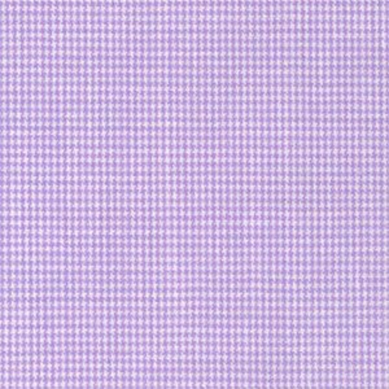 Lilac Micro-check 1/32" Fabric by Fabric Finders - Etsy