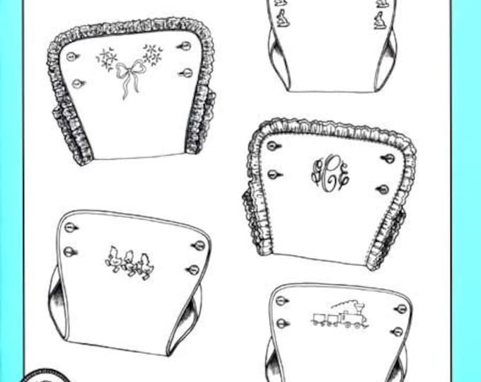 The Monogrammed Daygown Pattern by Ginger Snaps Designs - Etsy