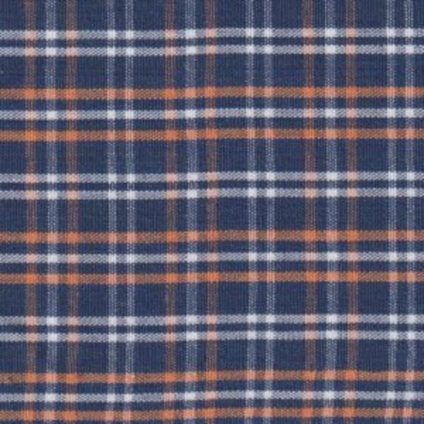 Orange Plaid Fabric - Etsy