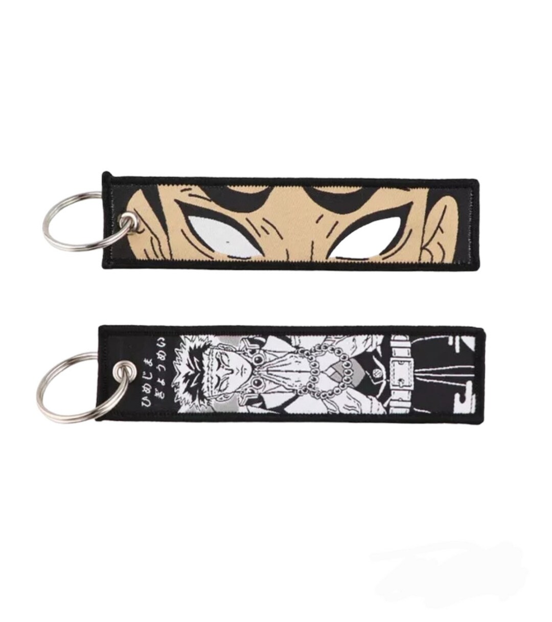 Anime Gyomei Himejima Anime Keychain Embroidered Jettag - Etsy