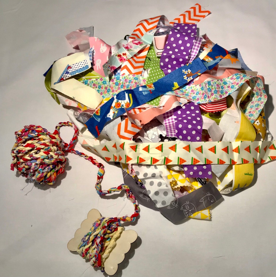 Fabric Strips Rag Rug Fabric 100% Cotton / Strips for Making - Etsy UK