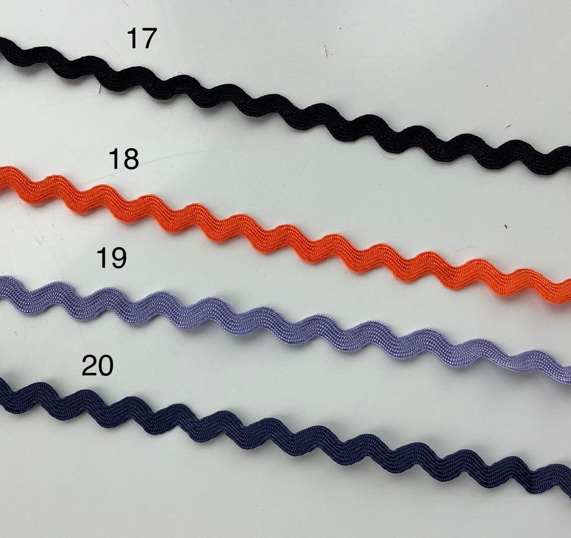 Ric Rac Trim 5mm Ric Rac Braid Craft Trimmings Available in - Etsy UK