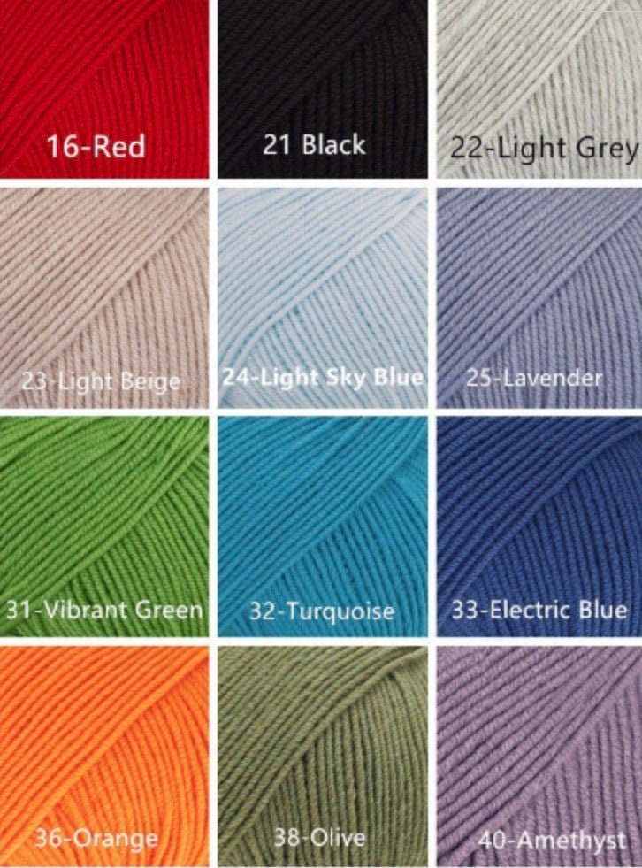 Garnstudio DROPS Baby Merino Yarn 5ply 100% Extra Fine | Etsy UK