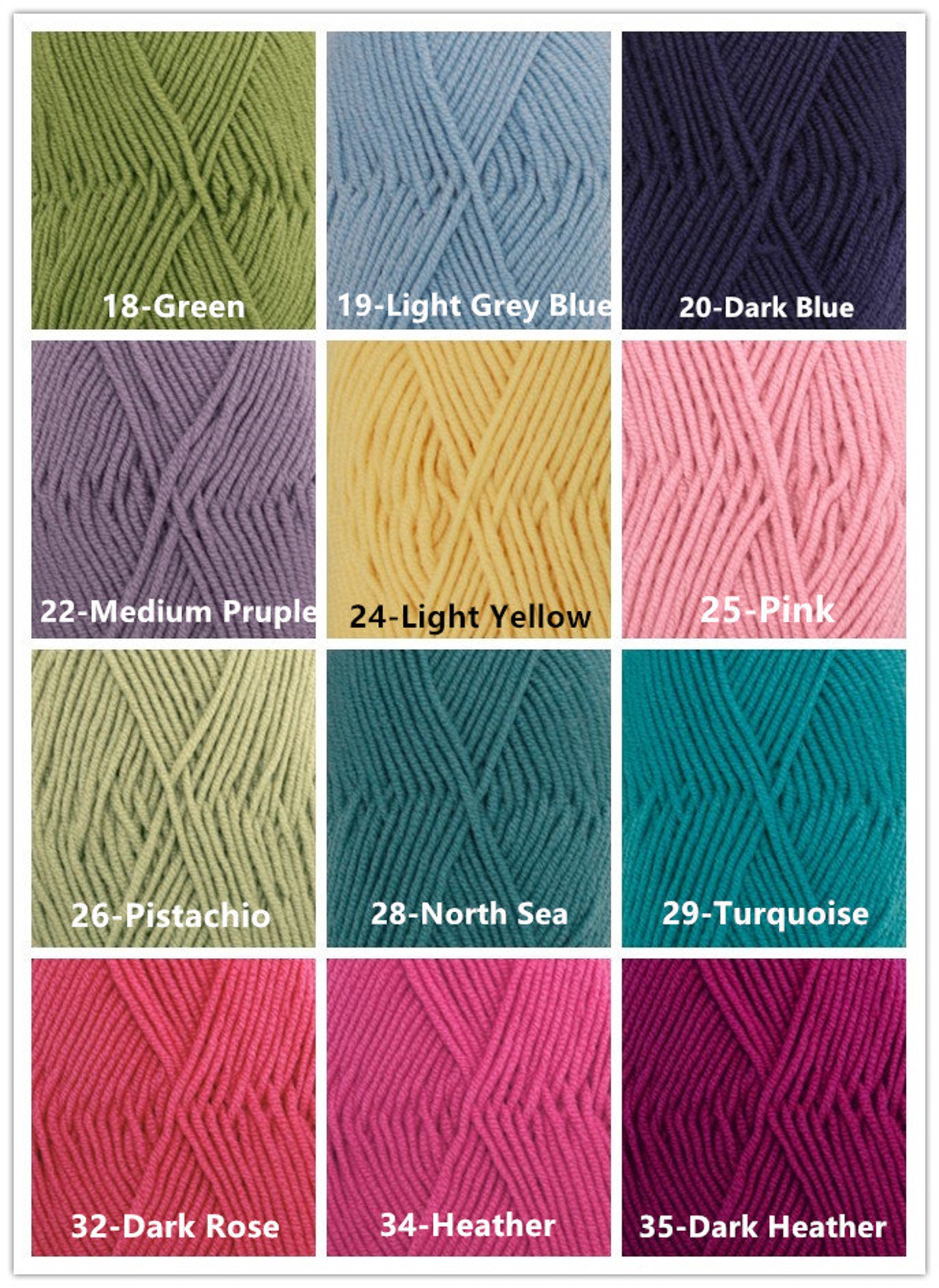 Garnstudio Drops Merino Extra Fine DK Yarn8ply 100% Wool - Etsy UK