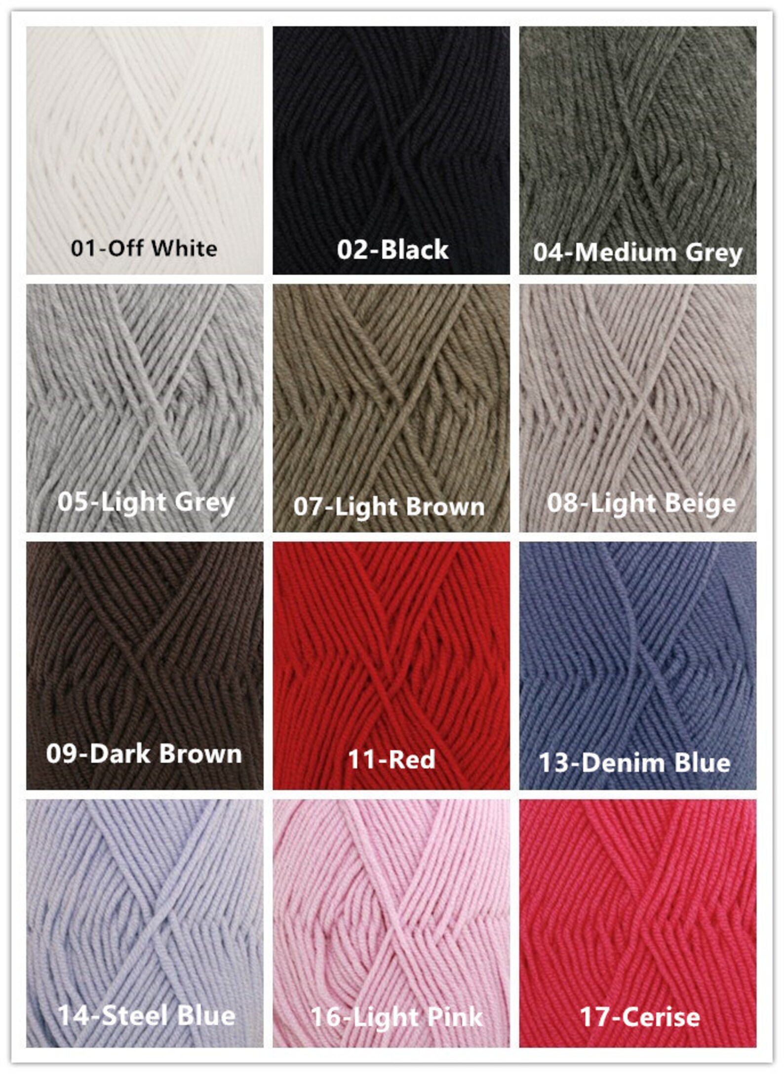 Garnstudio Drops Merino Extra Fine DK Yarn8ply 100% Wool - Etsy UK