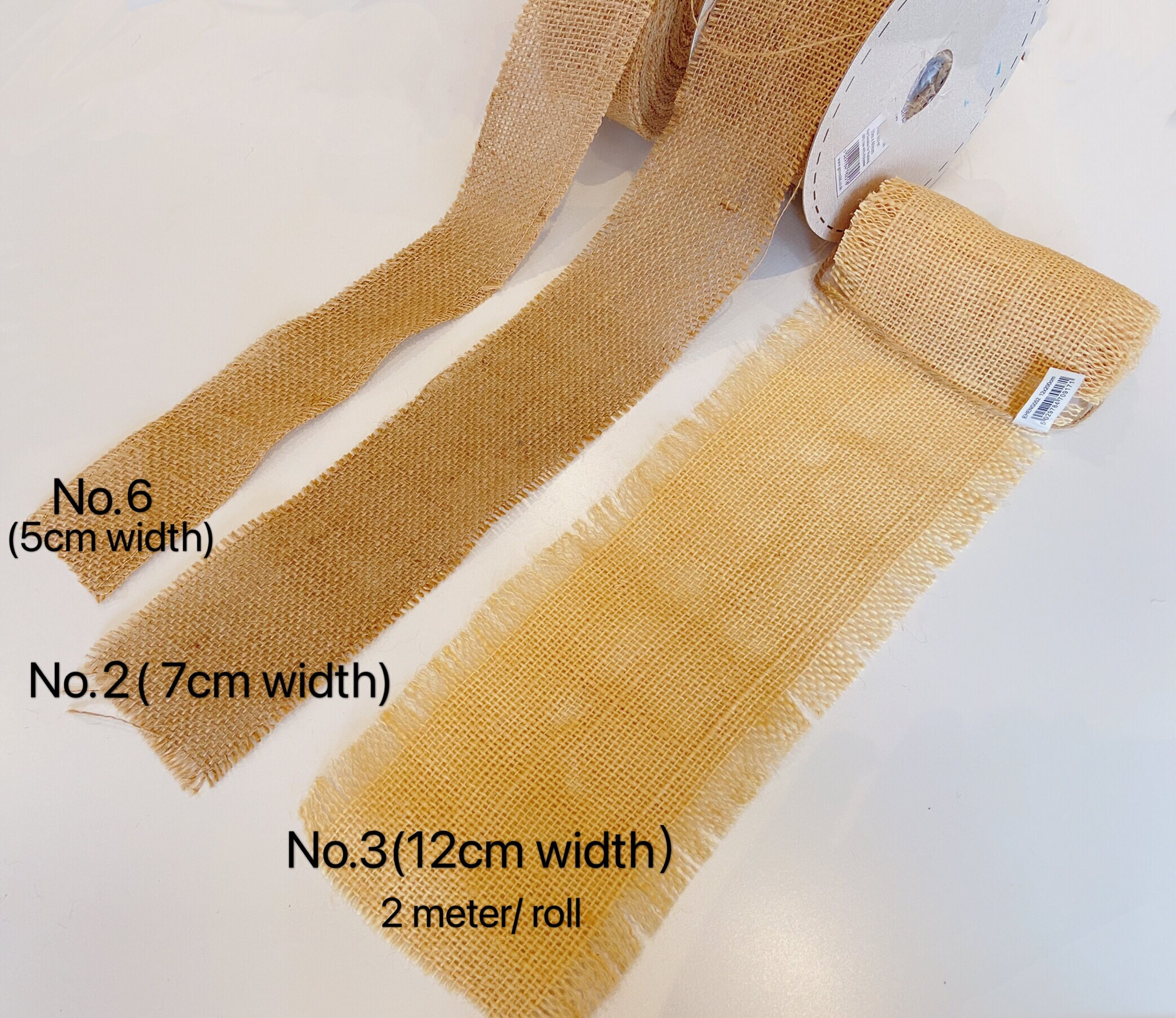 Hessian and Lace Trims Available in 5 Designs Sold per Metre. - Etsy UK