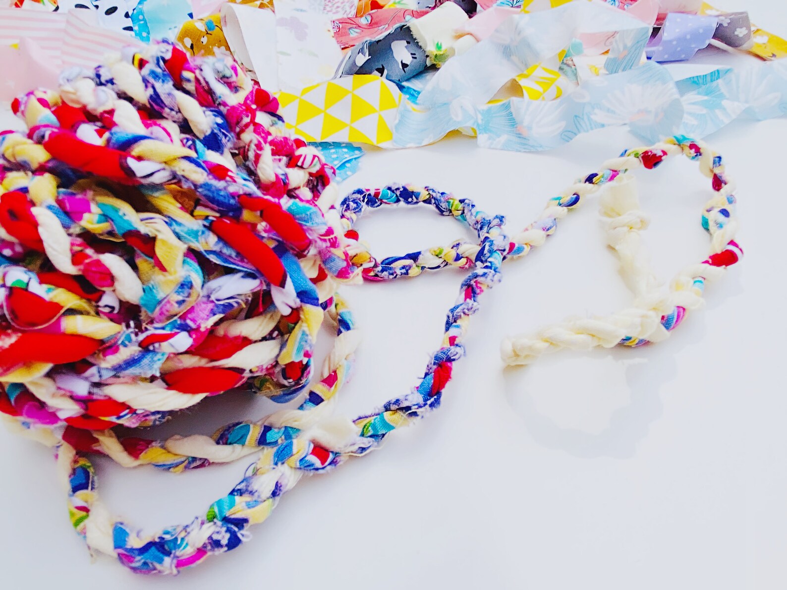 Fabric Strips Rag Rug Fabric 100% Cotton / Strips for Making - Etsy UK