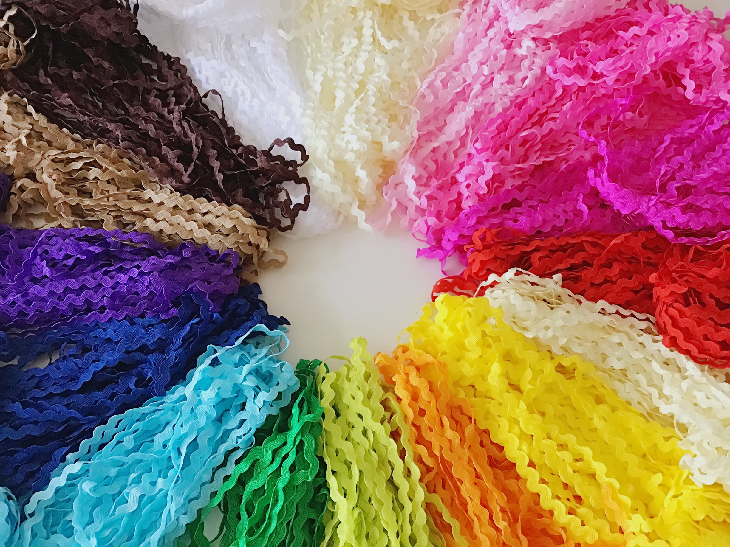 Ric Rac Trim 5mm Ric Rac Braid Craft Trimmings Available in - Etsy UK