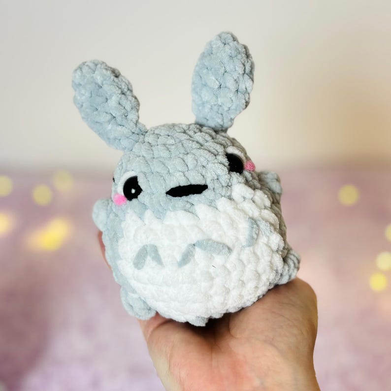 Kawaii Totoro Handmade Plushie - Etsy