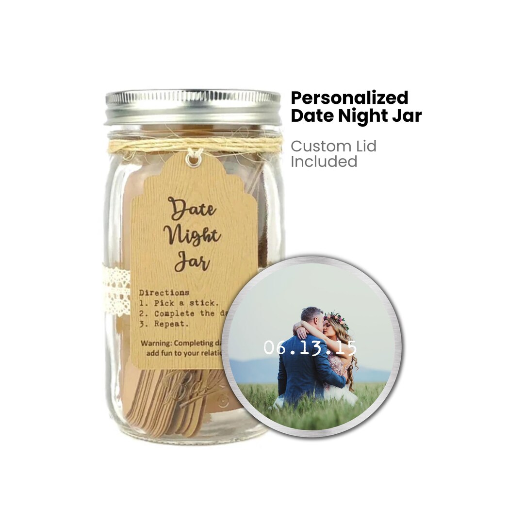 Personalized Date Night Jar Custom Keepsake - Etsy