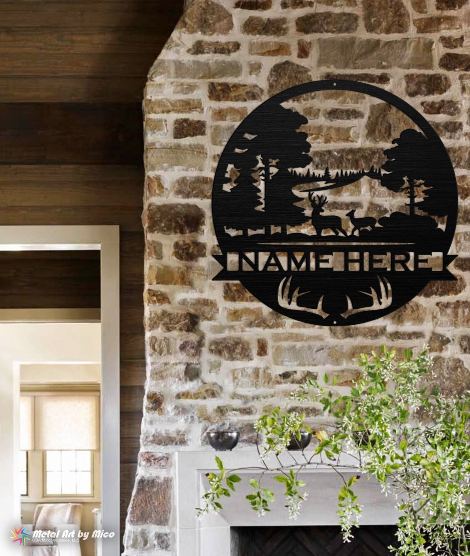 Custom Metal Hunting Sign - Etsy