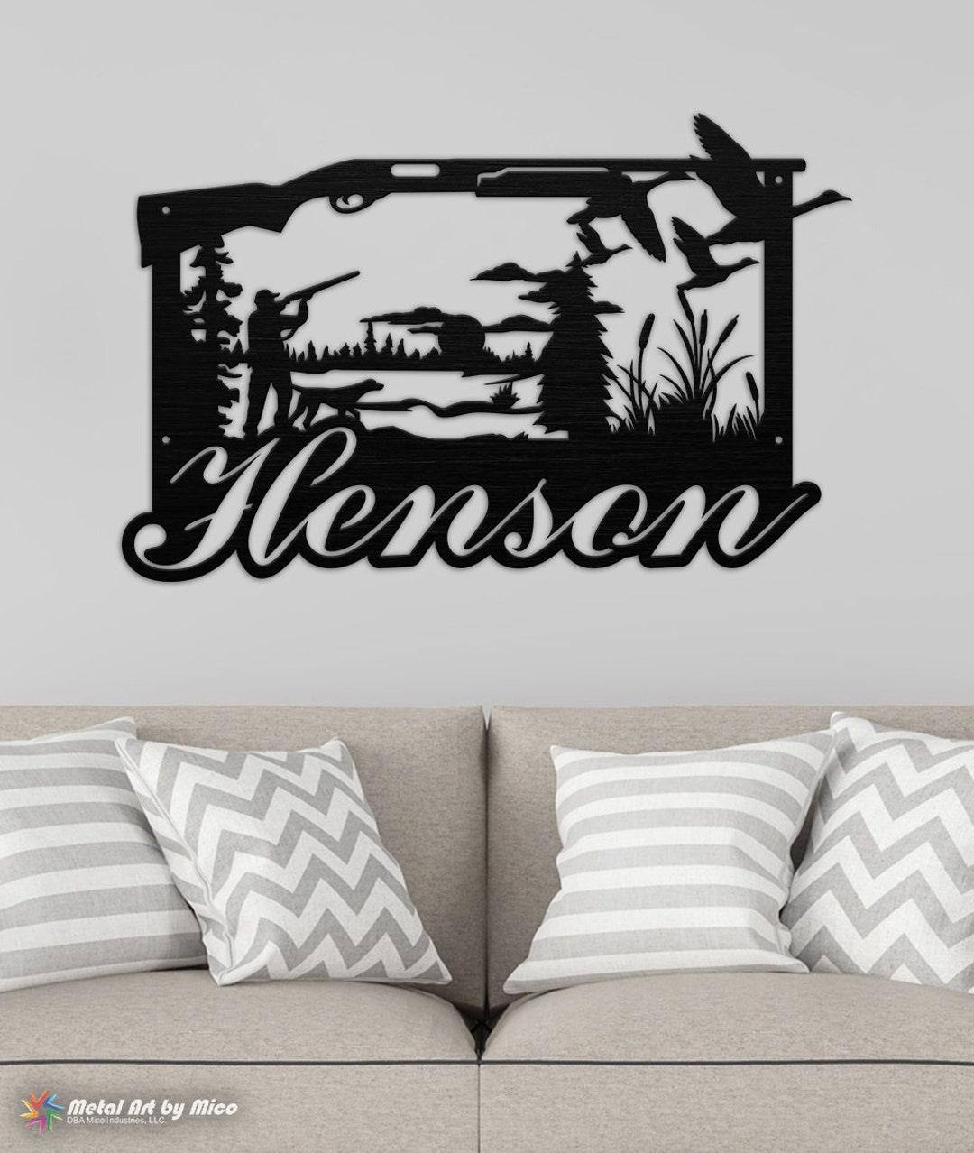 Custom Metal Duck Hunting Sign - Etsy