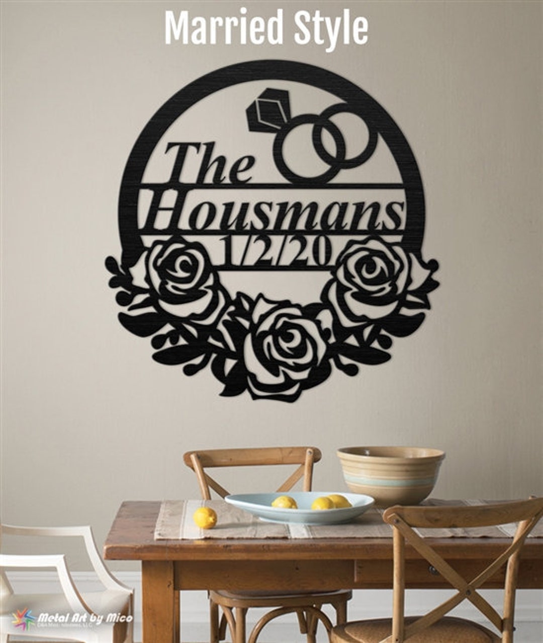 Married & Couple's Monograms - Etsy