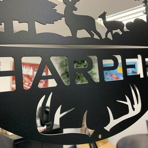 Custom Metal Hunting Sign - Etsy