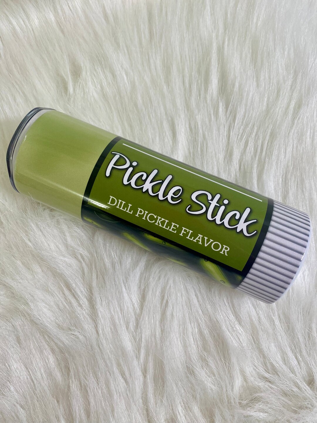 Pickle Stick Chapstick | 20oz Skinny Tumbler | Adult Humor | Pickle ...