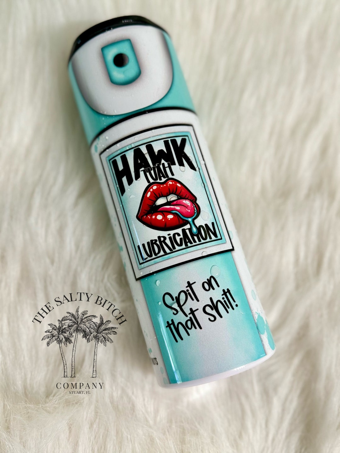 Hawk Lubrication Spray Can Tumbler | 20oz Skinny Tumbler | Adult Humor ...