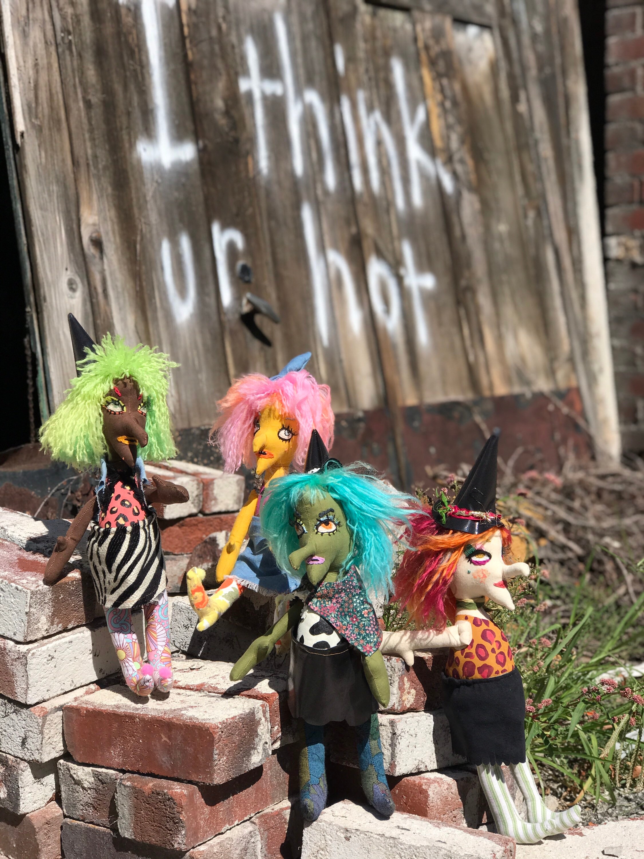 Denim Darling City Witch Doll - Etsy