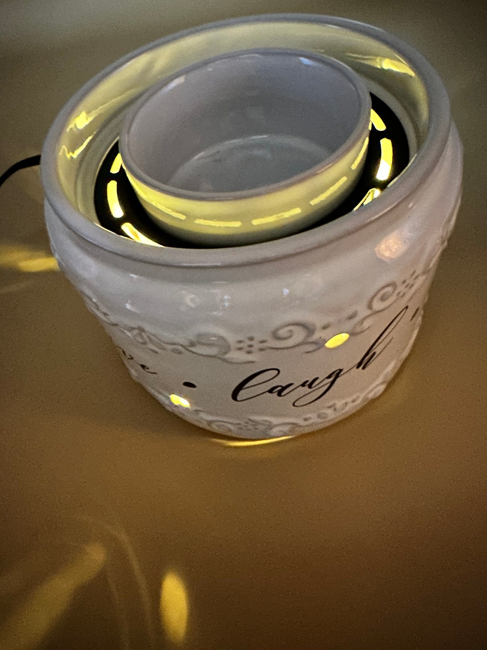 Live, Laugh, Love Illuminaire Fan Fragrance Warmer - Etsy