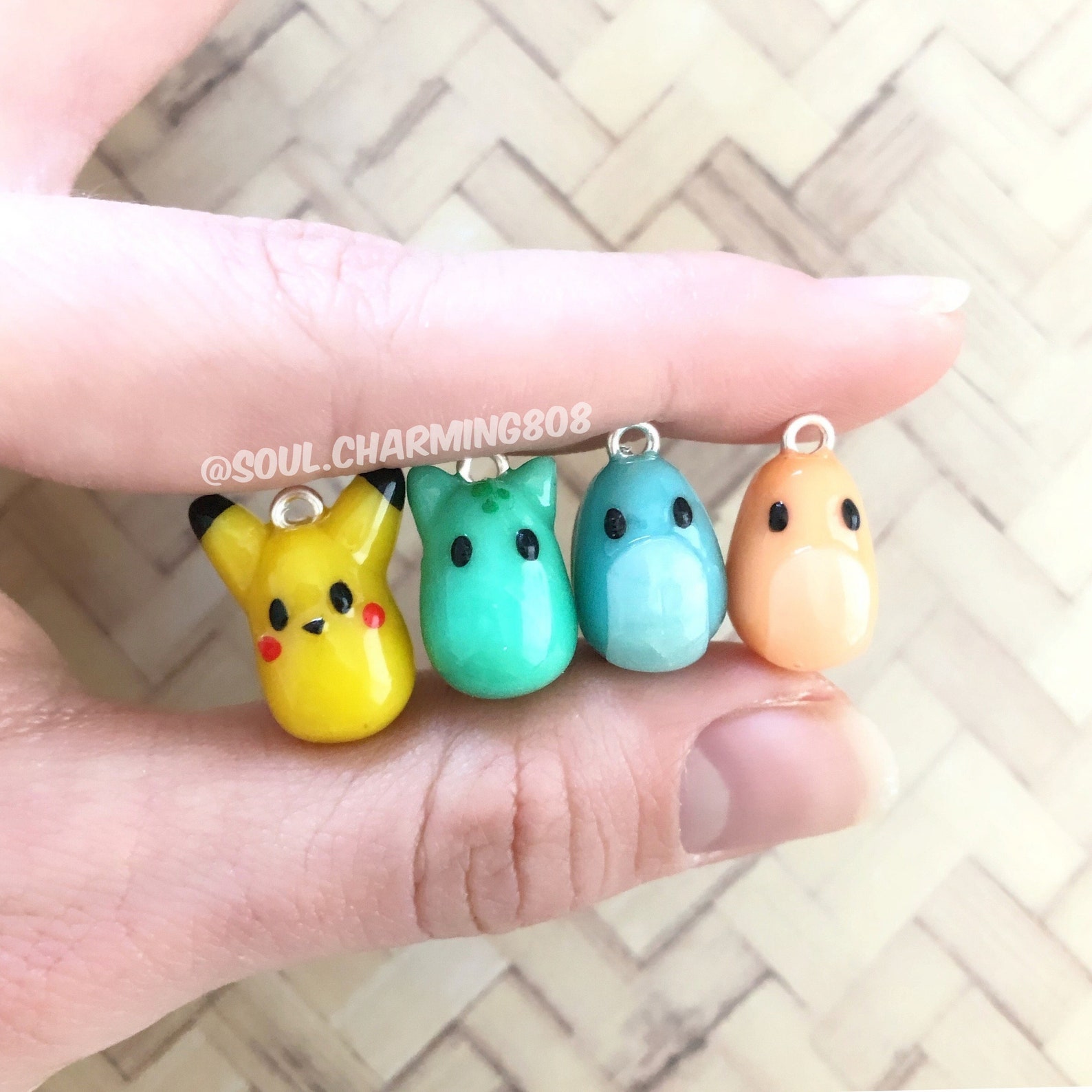 Kawaii Pokémon Charms - Etsy
