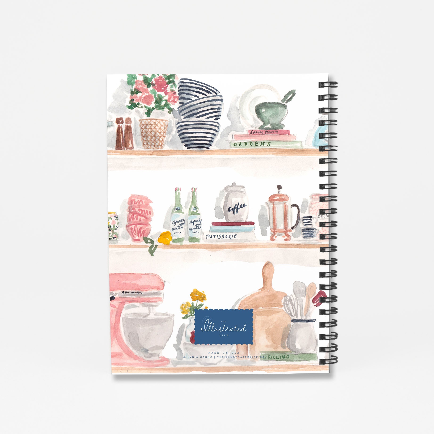 Kitchen Shelves- Recipe Notebook - Etsy
