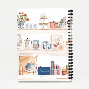 Kitchen Shelves Recipe Notebook - Etsy