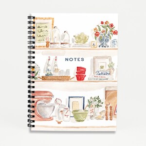 Kitchen Shelves Recipe Notebook - Etsy