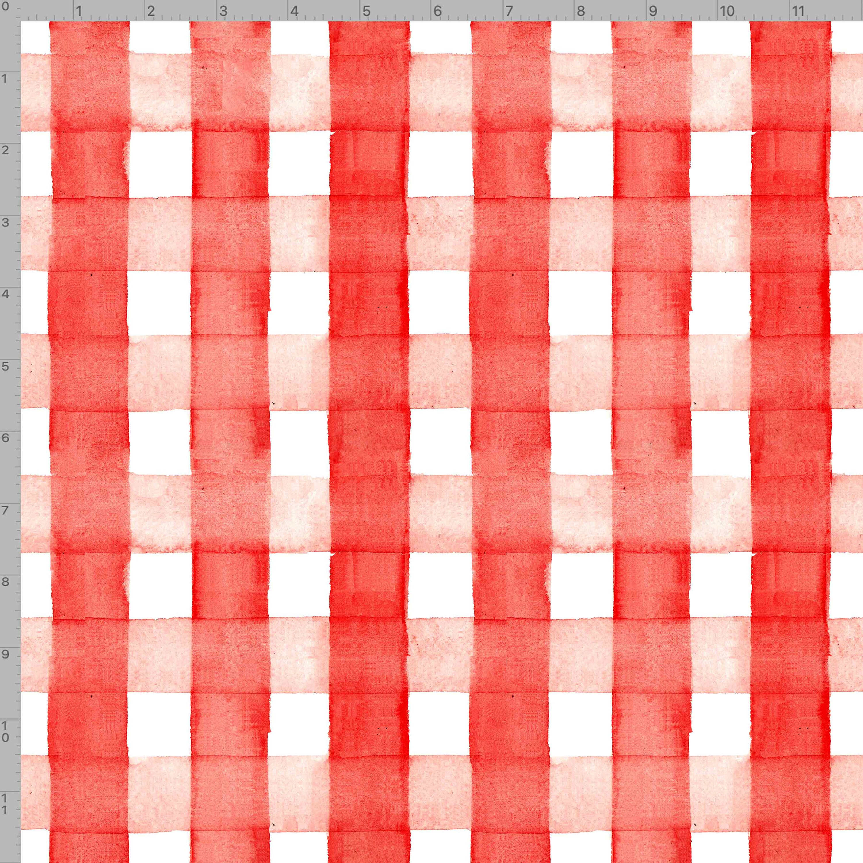 Red Gingham Wrapping Paper Christmas Wrapping Paper Red | Etsy