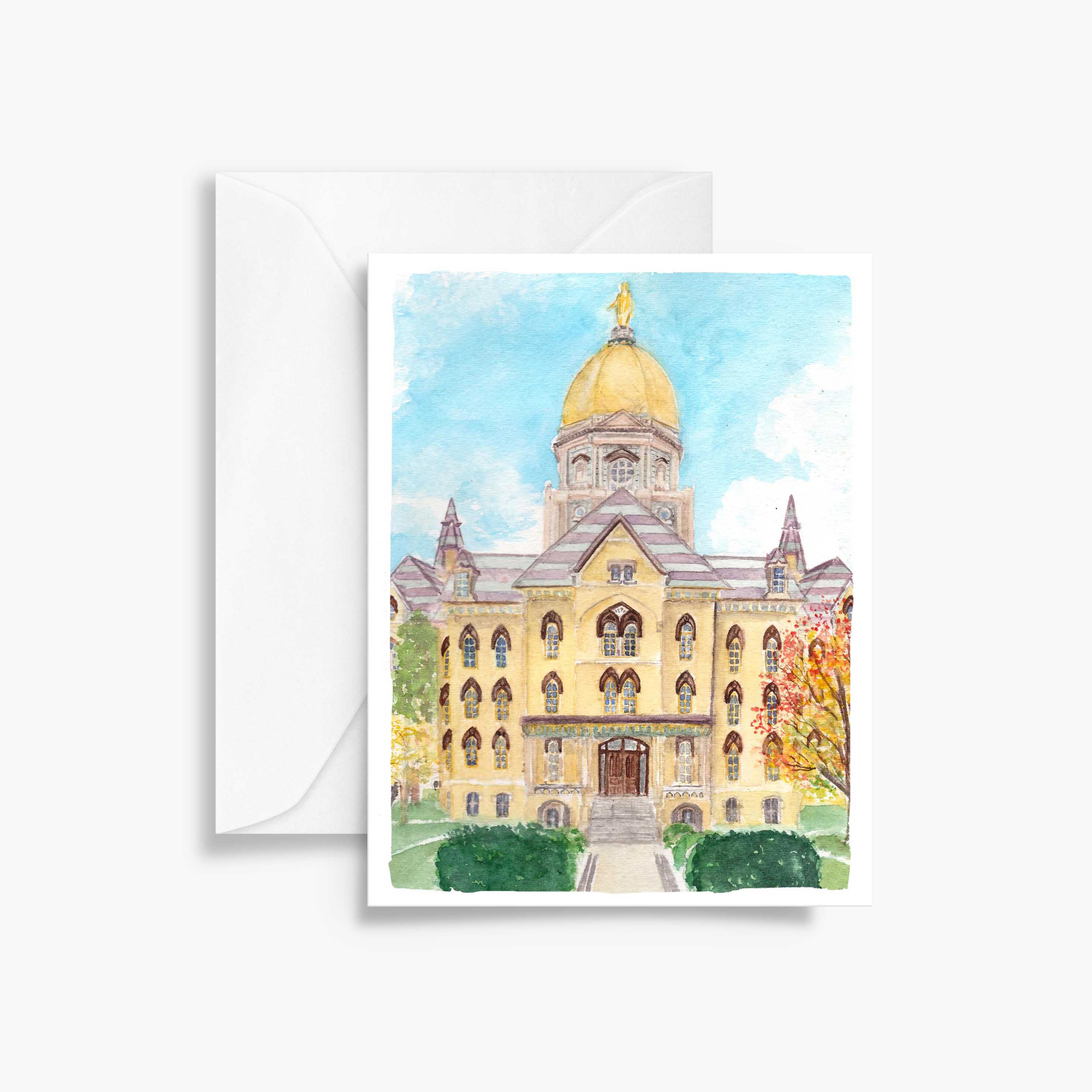 Notre Dame Note Cards - Etsy