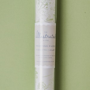 Christmas Wrapping Paper - Nativity Toile, Holiday Gift Wrap ...