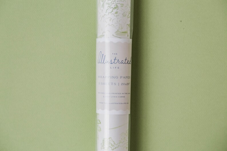 Christmas Wrapping Paper - Nativity Toile, Holiday Gift Wrap ...