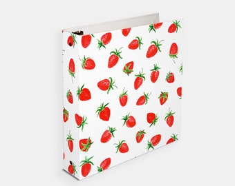 Strawberry Binder - Etsy