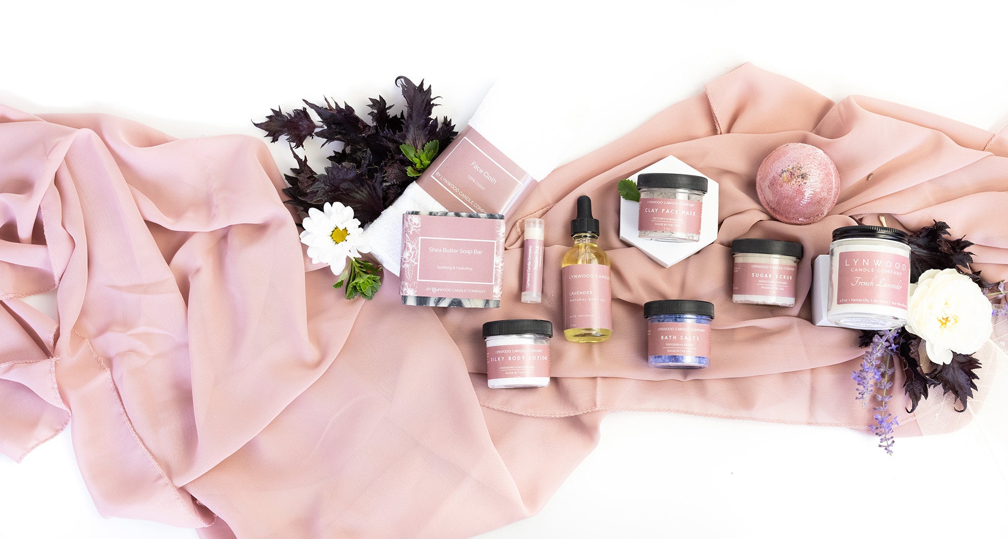 Organic Spa Gift Set, Relaxing Spa Set, Gift for Her, Self Care Package ...