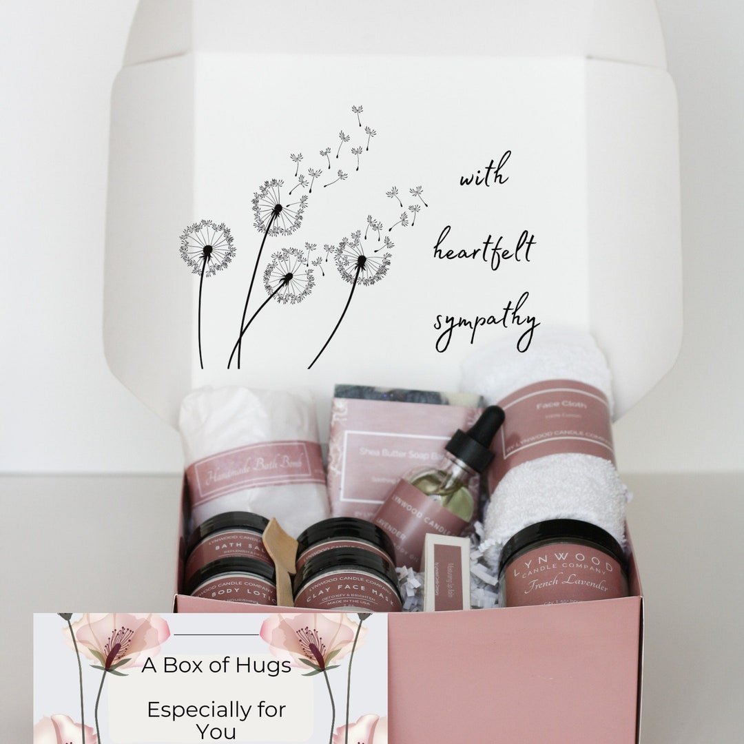 Sympathy Gift Box, Loss of Mother, Self Care Package for Her ...