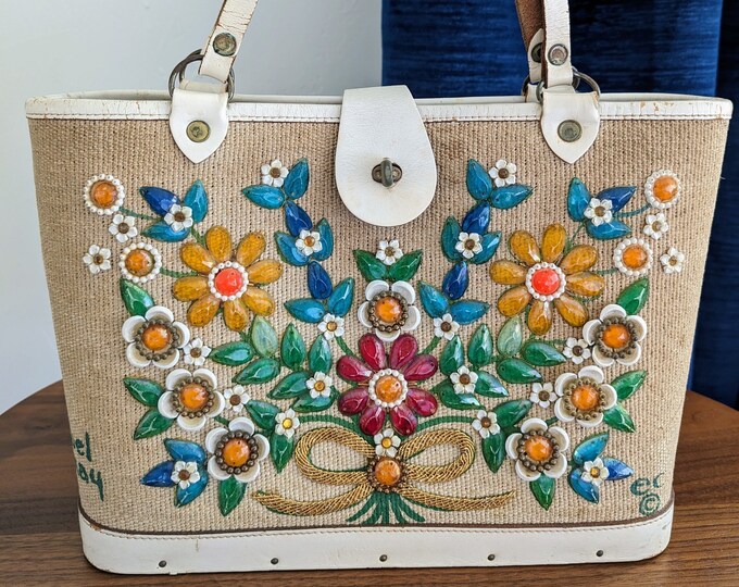Vintage 1960s Enid Collins of Texas Purse | Jewel Bokay Purse | 60s ...