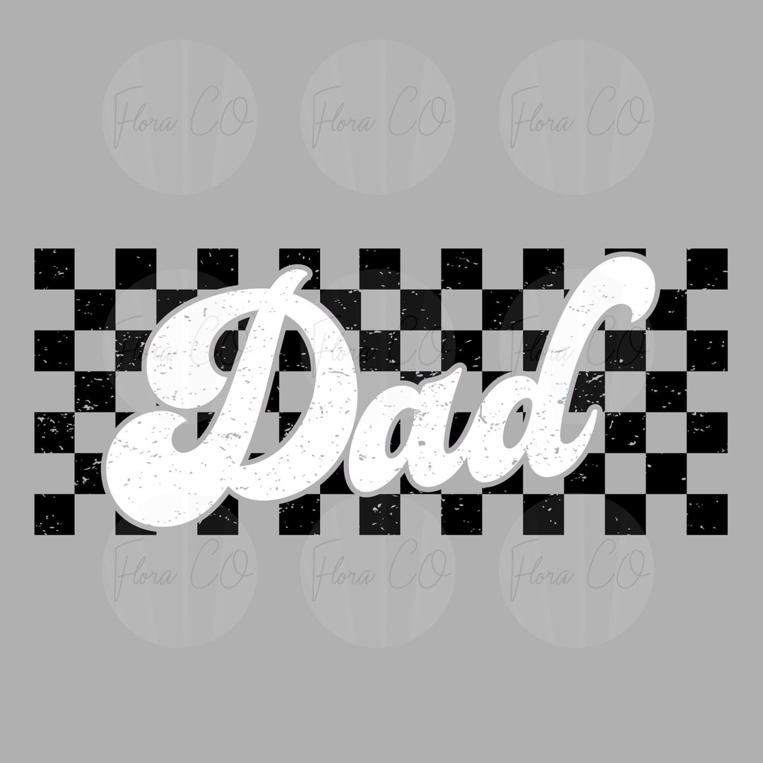 Dad PNG, Retro Dad Png, Father's Day Png, Dad Checkered Png, Daddy Png ...