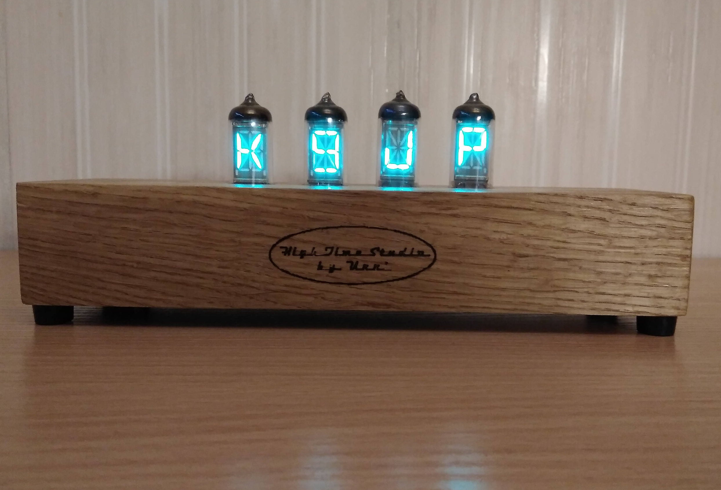 Nixie Tube Custom Sign, Vintage Tube Name Sign, Digital Sign OOAK Man ...
