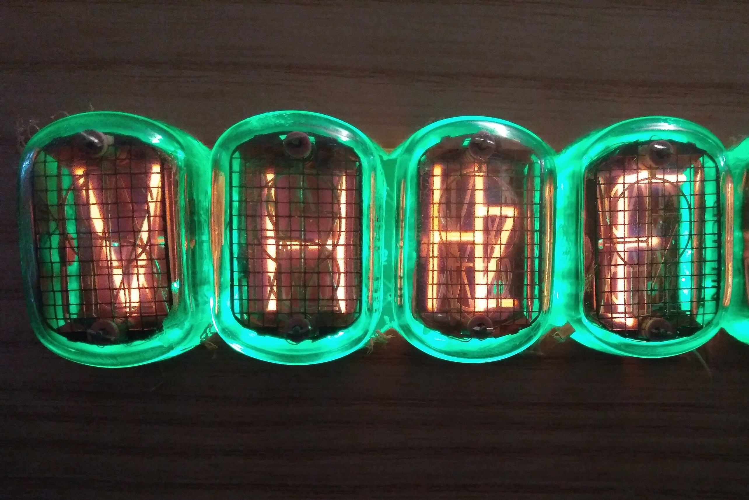 Nixie Tube Custom Sign, Vintage Tube Name Sign, Digital Sign OOAK Man ...