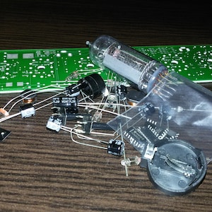 Personalized DIY Nixie/vfd Clock Kit Calendar, Thermometer, Countdown ...