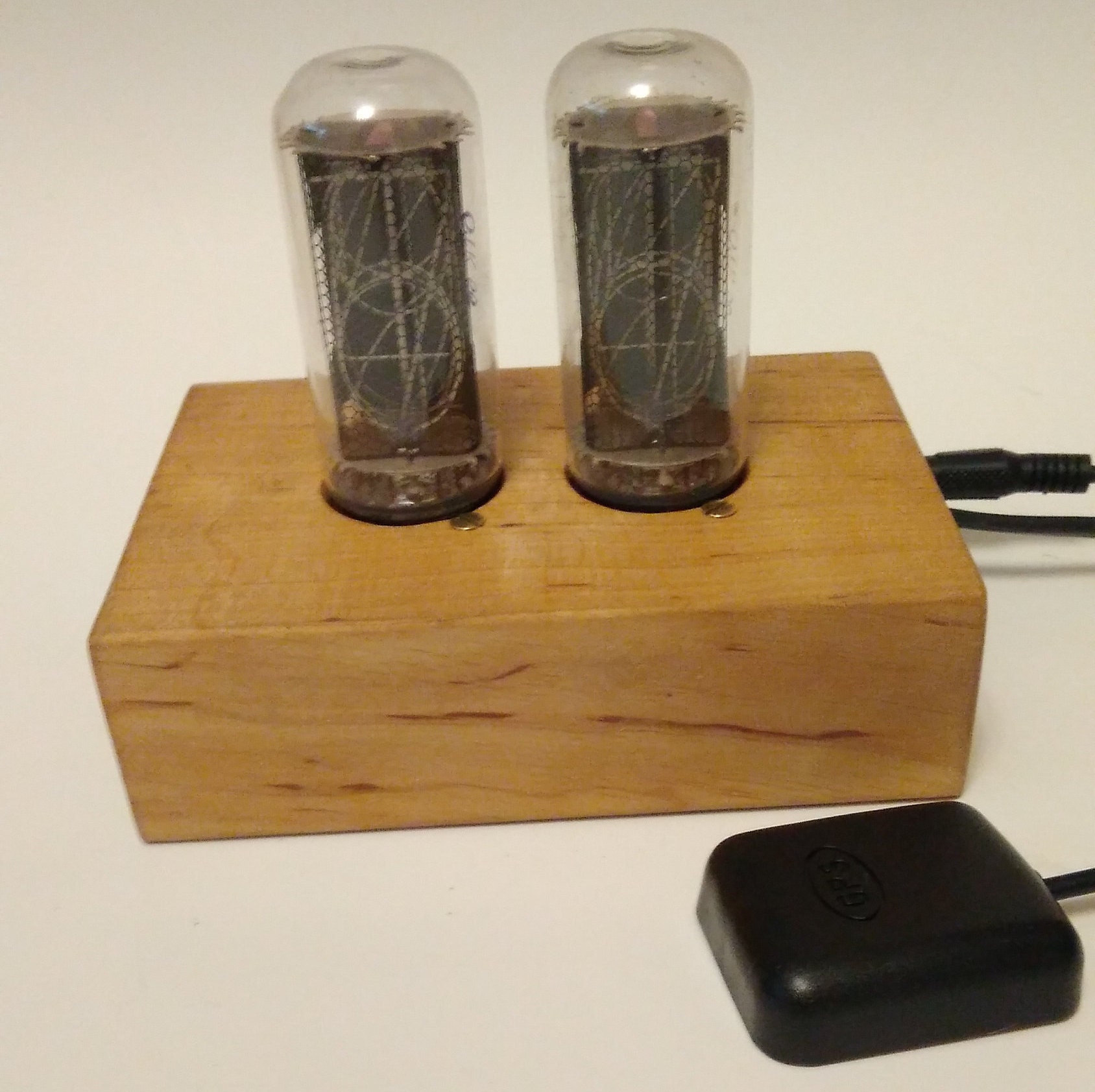 Nixie Tube 2 Digit Speedometer IN-18 Vintage Tube Solid Wood Body - Etsy