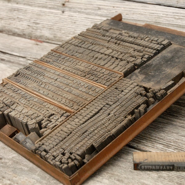 Typeset Tray - Etsy