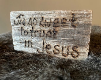 Wood Burning Bible Verse - Etsy