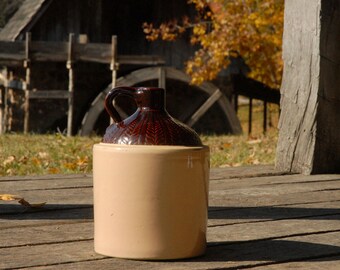 Brown Whiskey Jug | Etsy