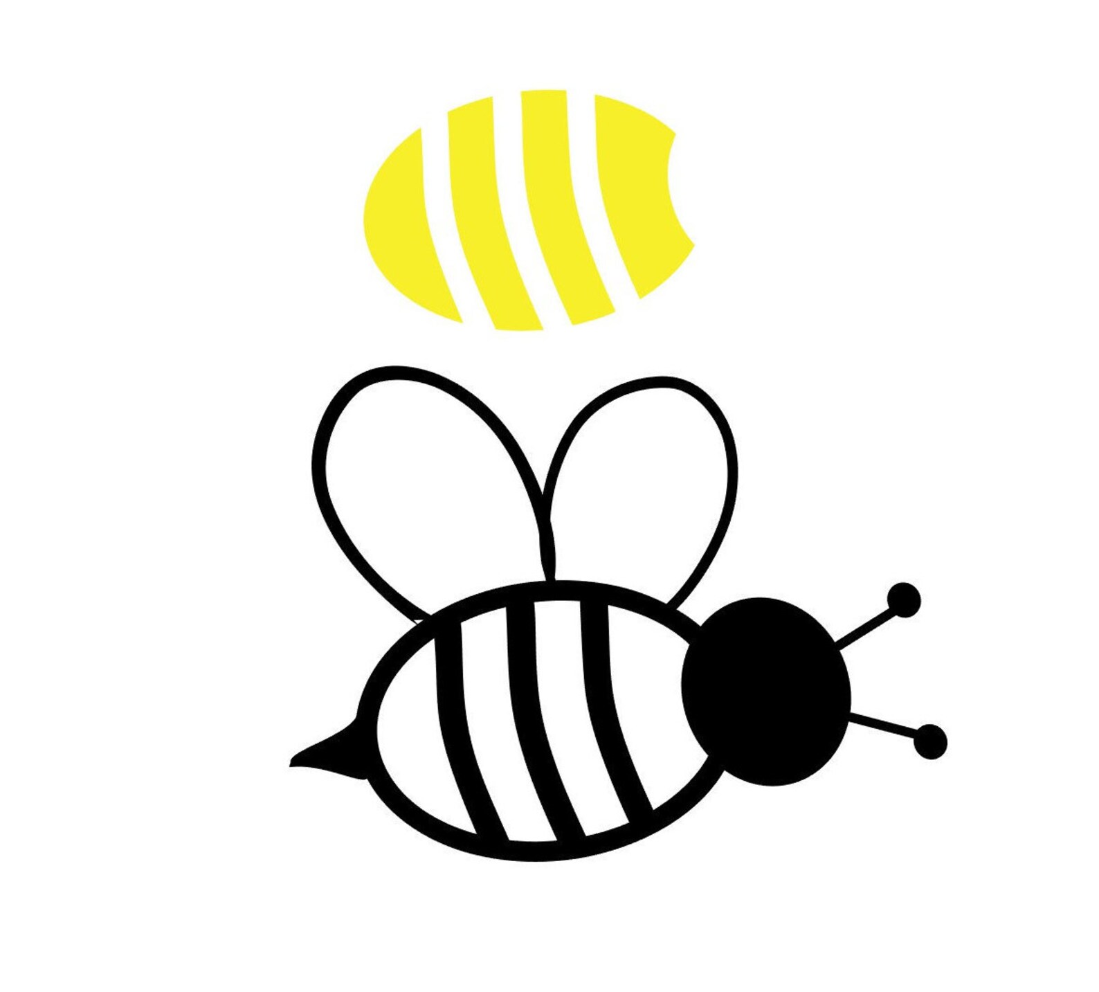 Bee SVG PDF *instant Digital Download - Etsy