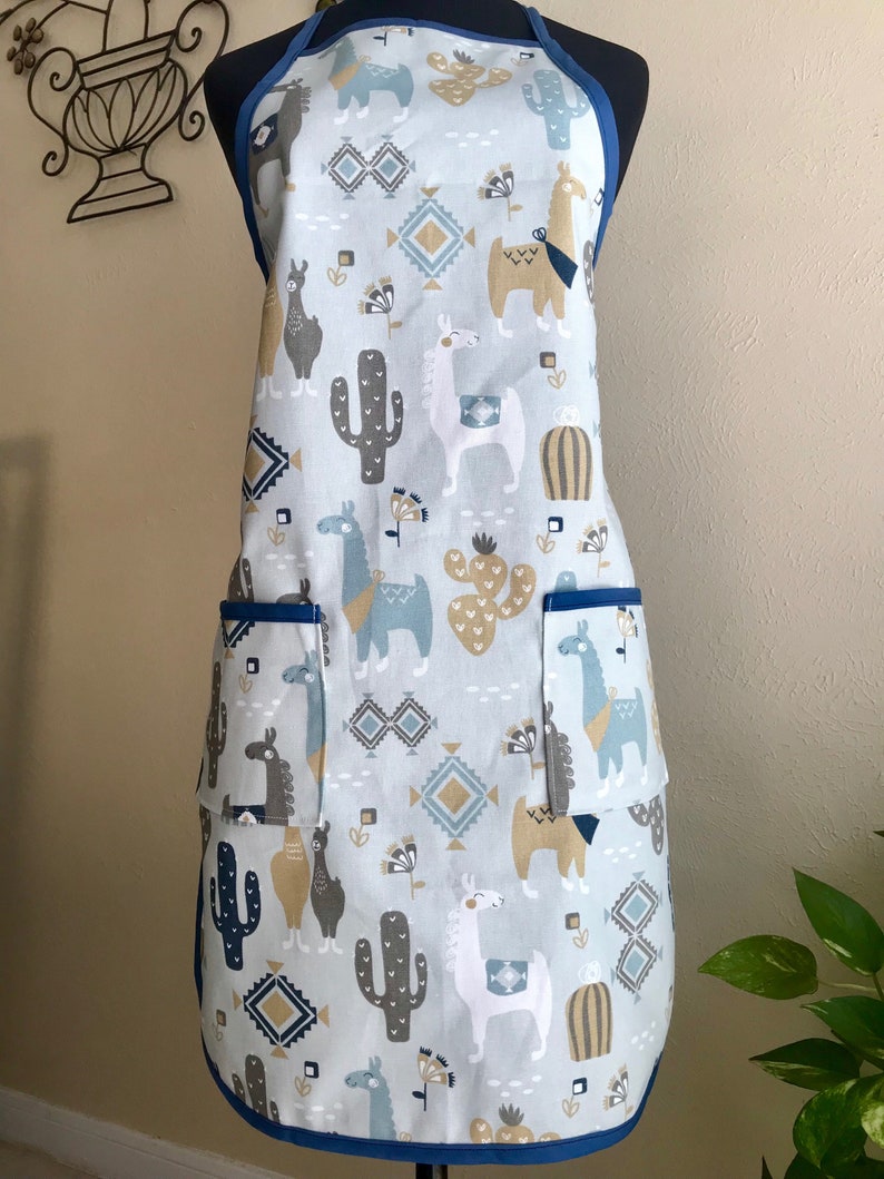 Fashion Apron for Women With Pockets, Personalized Apron, Kitchen Apron ...