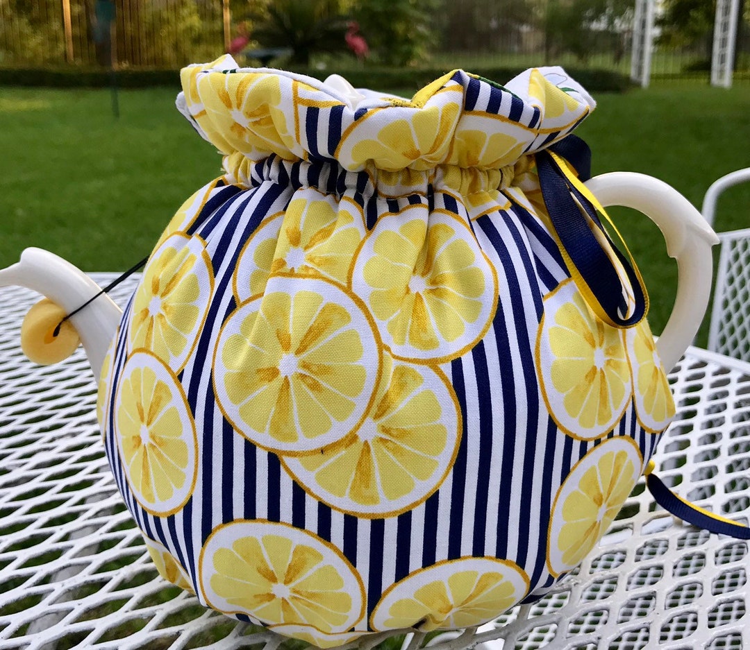 Lemon Teapot Cozy, Lemon Tea Cozy,fruits, Birthday Gift,friends,family ...