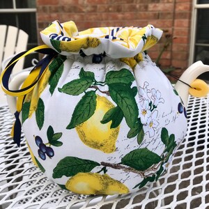 Lemon Teapot Cozy, Lemon Tea Cozy,fruits, Birthday Gift,friends,family ...