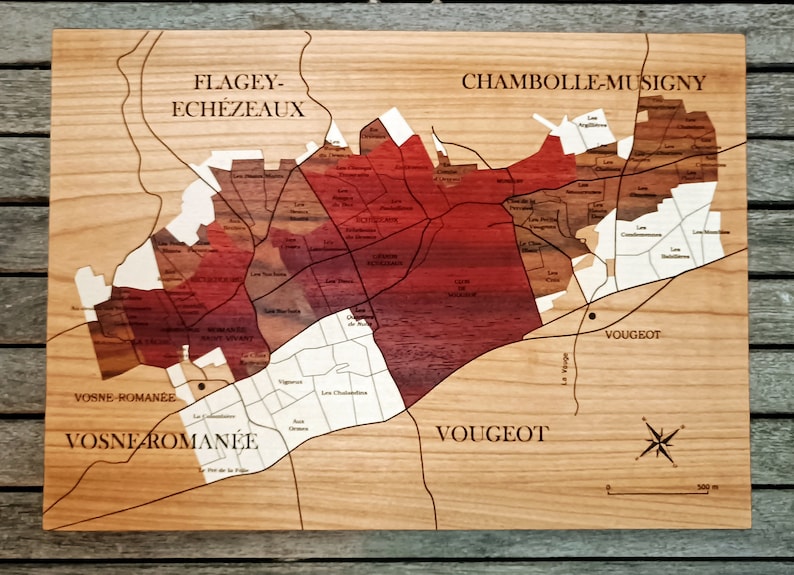 BURGUNDY Wines, Vosne-romanée, Vougeot, Chambolle-musigny, Flagey ...
