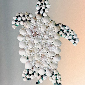 Sea Turtle Decor, Sea Turtle Gifts, Sea Turtle Art, Shell Turtle, Shell ...